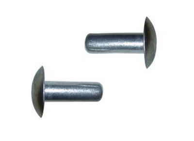 63028 | 1/4" X 3/4" LONG BRAZIER HEAD SOLID RIVET 1100F SOFT ALUMINUM ...